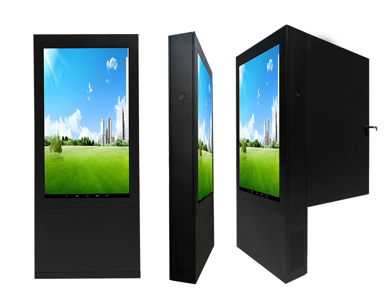 Air conditioner version free standing kiosk,outdoor kiosk,outdoor ...